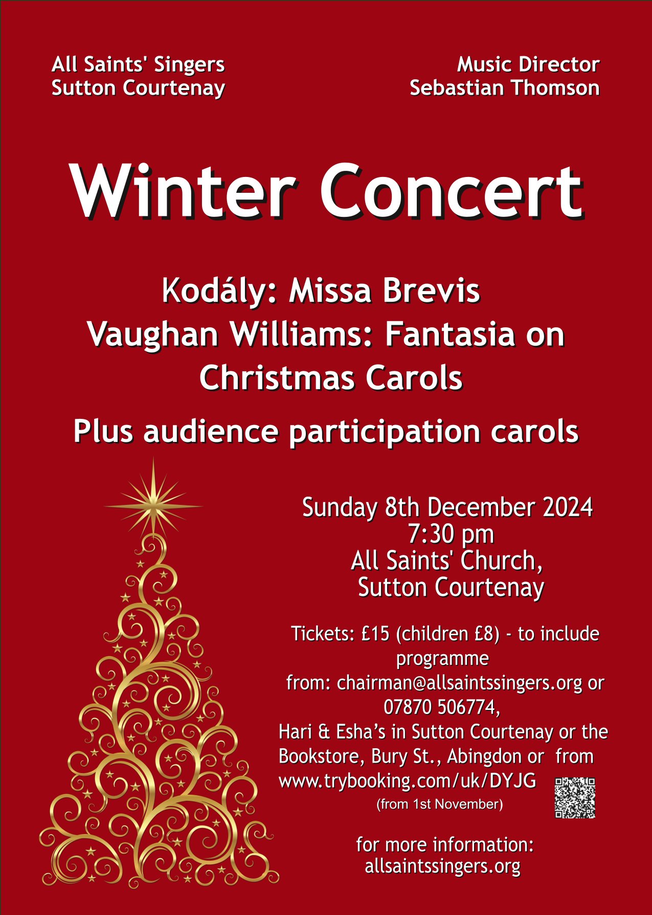 Christmas 2024 Concert - Sutton Courtenay Singers